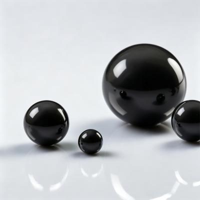 China Thermal Shock Resistance Silicon Nitride Ceramic Balls Mirror Polished Ceramic Bearing Balls Tight Tolerance for sale