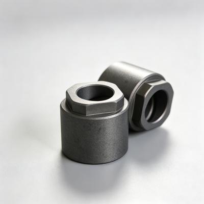 China Polished Silicon Carbide Ceramics Wear Resistance Silicon Carbide Bushing High Hardness for sale