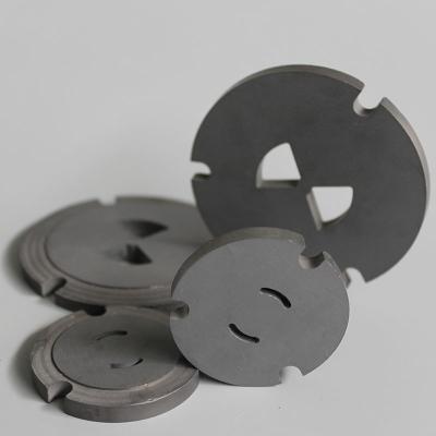 China Shock Resistance Silicon Carbide Ceramics SiC Ceramic Valve Sheet for sale