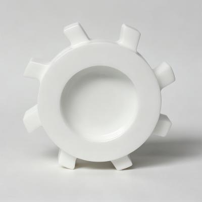 China Precision Machined Zirconia Ceramic Parts High Hardness Precision Rotor Corrosion Resistant for sale