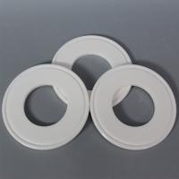 China Custom Zirconia Ceramic Washer Anti Corrosion Zirconia Ceramic Gasket Slotted for sale