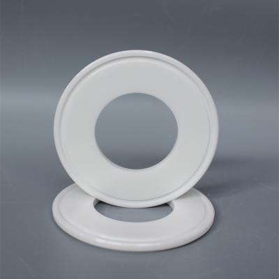 China Custom Zirconia Ceramic Washer Anti Corrosion Zirconia Ceramic Gasket Slotted for sale