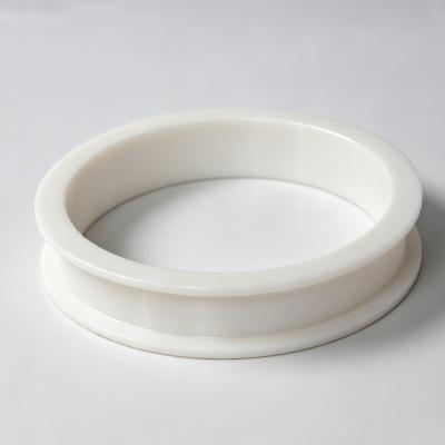 China Wear Resistant Zirconia Ceramic Parts High Precision Zirconia Ceramic Flange Ring Anti Abrasion for sale
