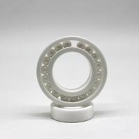 China PTFE Seals Full Ceramic Bearing White Waterproof Ball Bearings Wear Resistant for sale