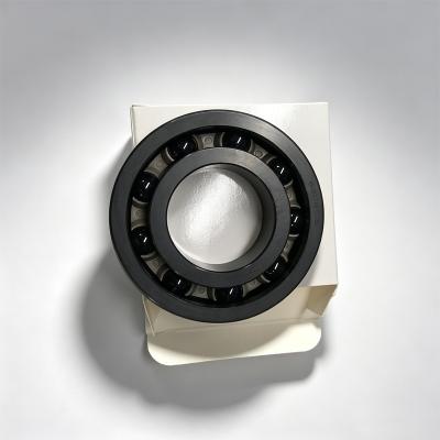 China Heat Resistance Full Ceramic Bearing Deep Groove PEEK Cage Silicon Nitride Ball Bearings for sale