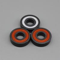 China Deep Groove Double Sealed Ball Bearings PTFE Rubber Cage Si3N4 Ball Bearing P0 P6 P5 for sale