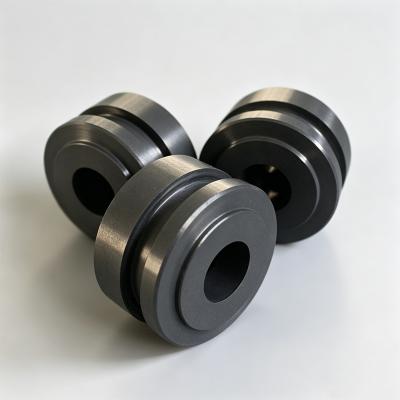 China Custom Silicon Nitride Ceramics Slotted Silicon Nitride Sleeve Polished for sale