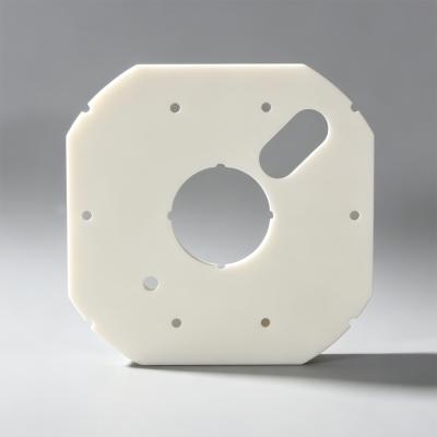China Precision Machined Alumina Ceramic Disc Insulating Alumina Plate Custom Machined for sale