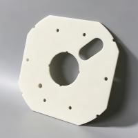 China Precision Machined Alumina Ceramic Disc Insulating Alumina Plate Custom Machined for sale