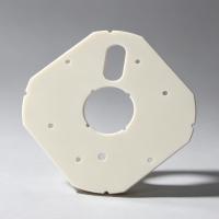 China Precision Machined Alumina Ceramic Disc Insulating Alumina Plate Custom Machined for sale