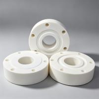 China Custom White Ceramic Insulator Insulating Aluminum Oxide Ceramic Insulator High Voltage for sale