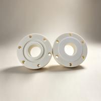 China Custom White Ceramic Insulator Insulating Aluminum Oxide Ceramic Insulator High Voltage for sale