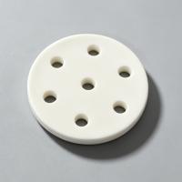 China Precision Machined Alumina Ceramic Disk Custom Aluminium Oxide Plate Insulating for sale