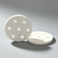 China Precision Machined Alumina Ceramic Disk Custom Aluminium Oxide Plate Insulating for sale
