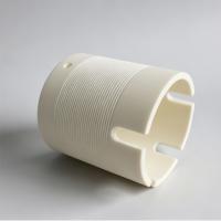 China High Temperature Alumina Ceramic Parts Electrical Insulation Alumina Ceramic Bushing High Hardness for sale