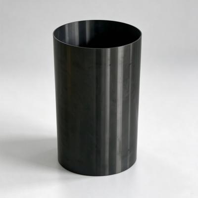 China Smooth / Polished Silicon Carbide Ceramics SSIC Inner Pipe For High Temperature Reaction Chamber for sale