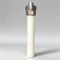 China Excellent Hardness 99.7% Al2O3 Alumina Ceramic Threaded Plunger for sale