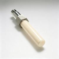 China Excellent Hardness 99.7% Al2O3 Alumina Ceramic Threaded Plunger for sale