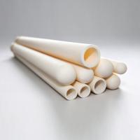 China Insulating Al2O3 Ceramic Tube Hollow Alumina Pipe High Compressive Strength for sale