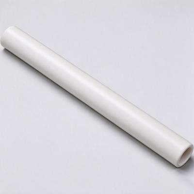 China Insulating 99% Al2O3 Ceramic Tube Hollow Flange Edge Alumina Pipe for sale