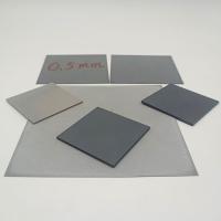 China Thickness 0.5mm to 100mm Silicon Nitride Ceramics Slabs Polished Si3N4 Plate Sheet Insulating for sale