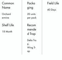 China Pheromone Lure for Yponomeuta padella for sale