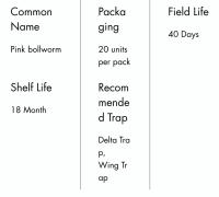China Pheromone Lure for Pectinophora gossypiella for sale