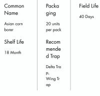 China Pheromone Lure for Ostrinia furnacalis for sale