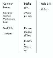 China Pheromone Lure for Dioryctria sylvestrella for sale