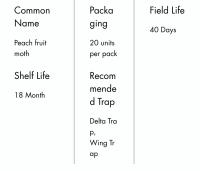 China Pheromone Lure for Carposina sasakii for sale