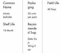 China Pheromone Lure for Archips breviplicanus for sale