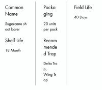 China Pheromone Lure for Chilo infuscatellus for sale