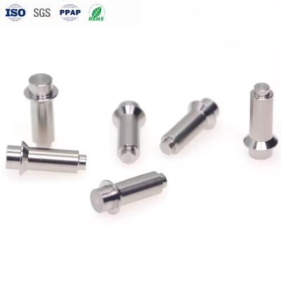 China Stainless Steel CNC Turning Parts 43G Trigger Switch Axle ±0.01mm Tolerance M0.8-M12 Size Range for sale