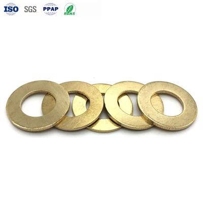 China Custom Brass Stamping Parts 0.5-25mm Thickness CNC Machined with Nickel Plating for Metalworking for sale