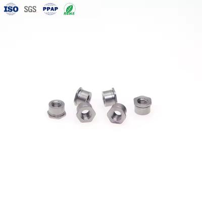 China Stainless Steel Hex Screw CNC Turning Part M0.8-M12 Size Range ±0.01mm Tolerance for Industrial Equipment for sale