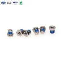 China Stainless Steel Anti-Loose Screws M0.8-M12 CNC Turning Parts with 1000pcs MOQ and 10-20 Day Lead Time for sale