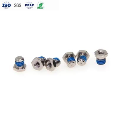 China Stainless Steel Anti-Loose Screws M0.8-M12 CNC Turning Parts with 1000pcs MOQ and 10-20 Day Lead Time for sale