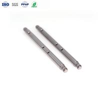 China Custom CNC Machined Stainless Steel Limit Shaft with ±0.01mm Tolerance and 15-Day Delivery for sale
