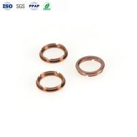 China PVD Rose Gold Stainless Steel CNC Lens Ring ±0.01mm Tolerance M0.8-M12 Size Custom Machining for sale