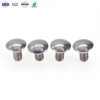 China Custom CNC Stainless Steel Carriage Bolts M0.8-M12 with Mirror Polish Finish | 1000pcs MOQ for sale