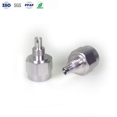 China CNC Milled Aluminum Alloy Adapter Housing M0.8-M12 Size Range, ISO9001 Certified with 15-Day Lead Time for sale