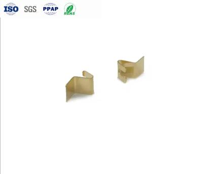 China Precision Brass Stamping Parts 0.5mm-25mm Thickness ±0.1mm Tolerance with OEM Customization for sale