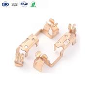 China Brass Stamping Parts 0.1mm-5mm Thickness with 10-15 Day Lead Time for Industrial Applications for sale