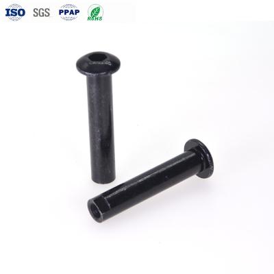China Carbon Steel Pan Head Hex Bolt M3-M18 Black Zinc 4.8 Grade Industrial Fasteners for sale