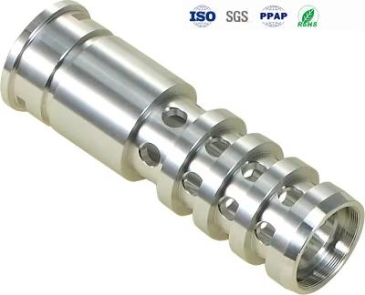 China Precision CNC Aluminum Parts ±0.01mm for Automotive Hydraulic Valves - M0.8-M12 Size Range for sale