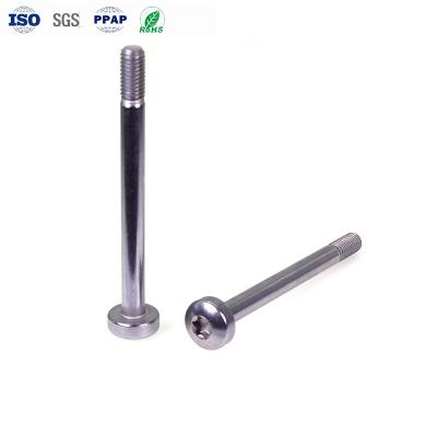 China Stainless Steel Pan Head Bolt M2-M10 3-500mm A2-50 Grade with 200-500 Hour Salt Spray Resistance for sale