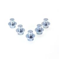 China Custom Knurled Positioning Column M0.8-M16 1-200mm Blue Zinc Plated Fastener for Smart Home Applications for sale