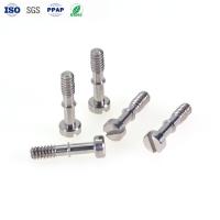 China 316 Stainless Steel Flat Head Captive Screw A4-50 Grade 300H Salt Spray M0.8-M14 1-200mm for sale