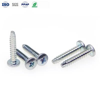 China ST3x15 Cutting Tail Self-Tapping Screw Carbon Steel M0.8-M6 2mm-120mm with Heat Treatment Hardening for sale