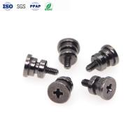 China Custom M4 Carbon Steel Black Nickel Shoulder Screw 2-50mm with Slotted Design for Retaining Rings for sale